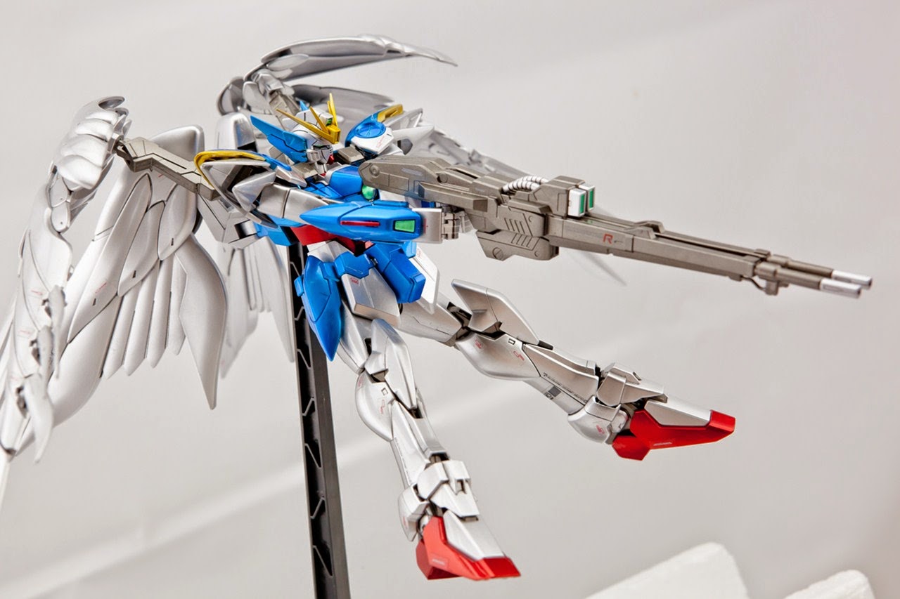 GUNDAM GUY: MG 1/100 Wing Zero Custom - Metallic Colors Painted Build