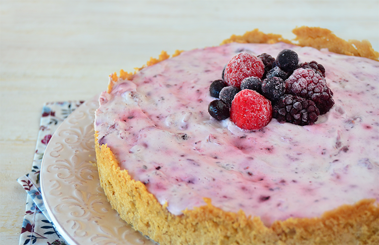 Tarta de frutos rojos / Recetas dulces, fáciles y ricas! / Tres Tenedores