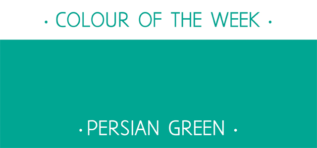 Rosie Simons Graphic and Surface Design: Colour of the Week: Persian Green