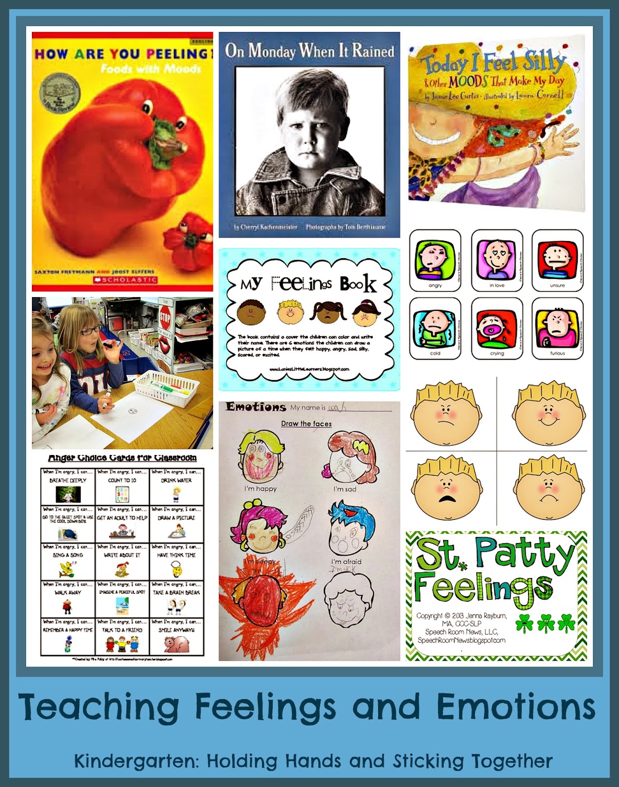 Kindergarten: Holding Hands and Sticking Together: Teaching Feelings ...