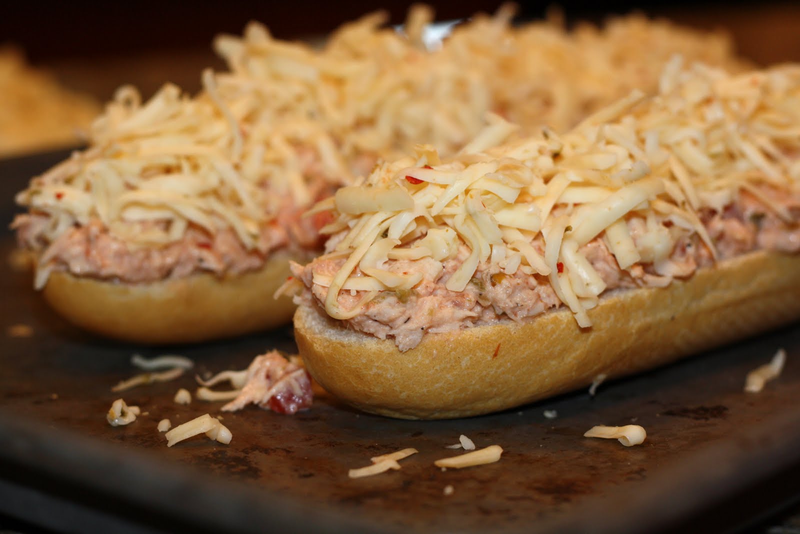 what's for dinner?: spicy tuna melt with creamy salsa soup... 25 minutes