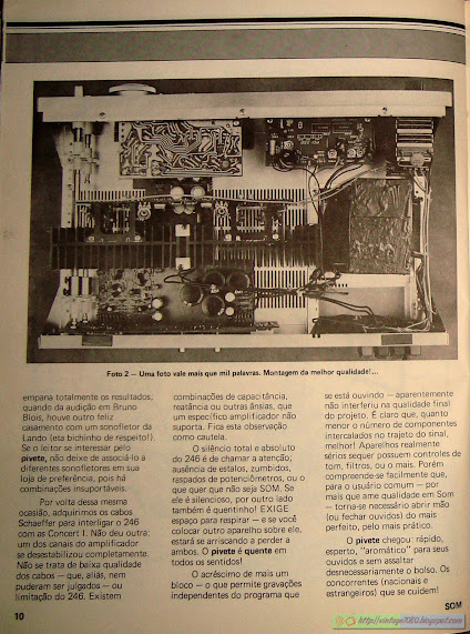 Vintage 70 80: Gradiente 46 - Model 246 - Revista do Som - Antenna