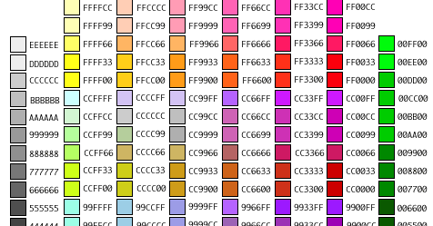 Notas de Consultoría: Colores en Hexadecimal
