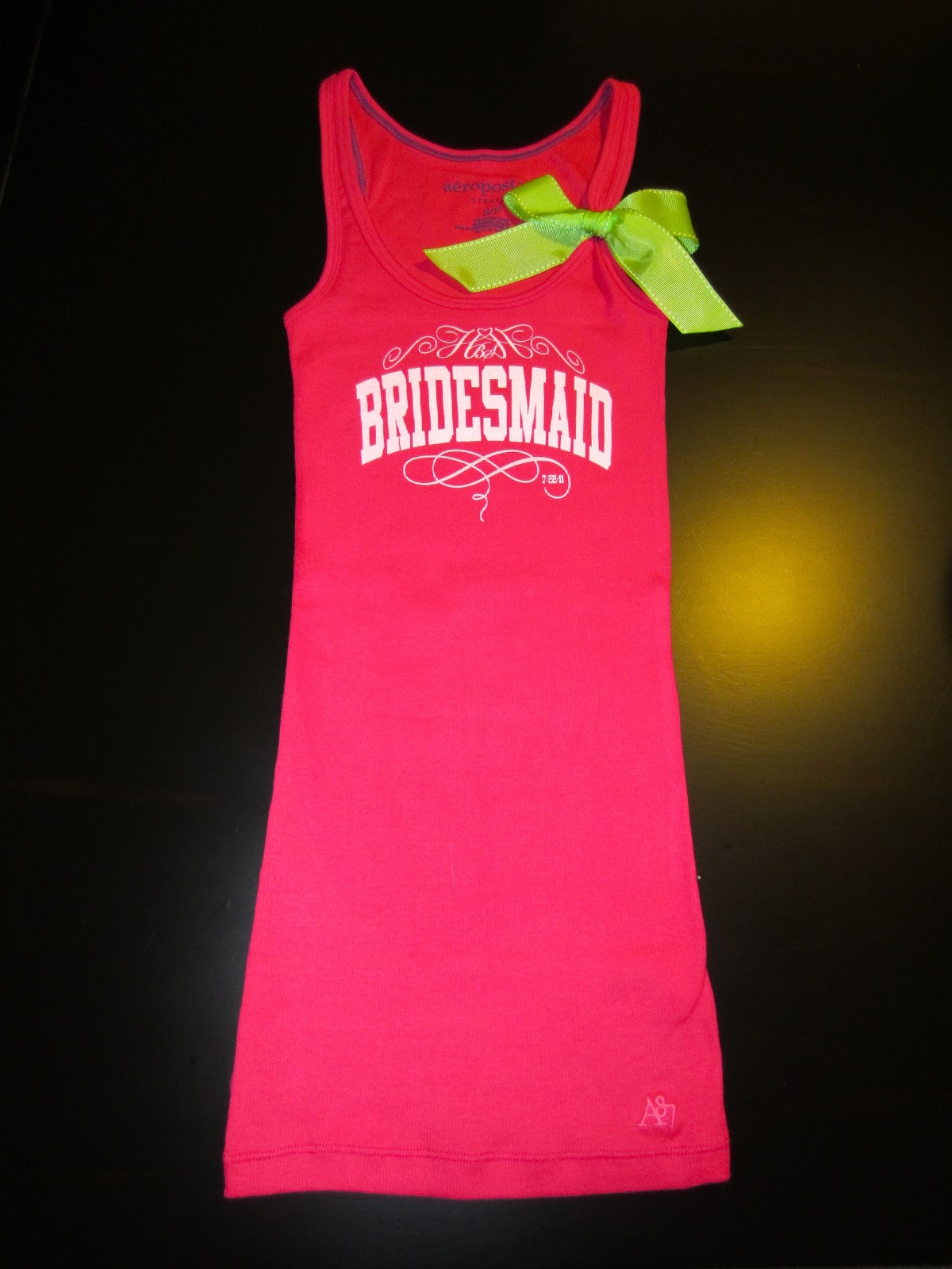 DIY Bridal Party Tanks