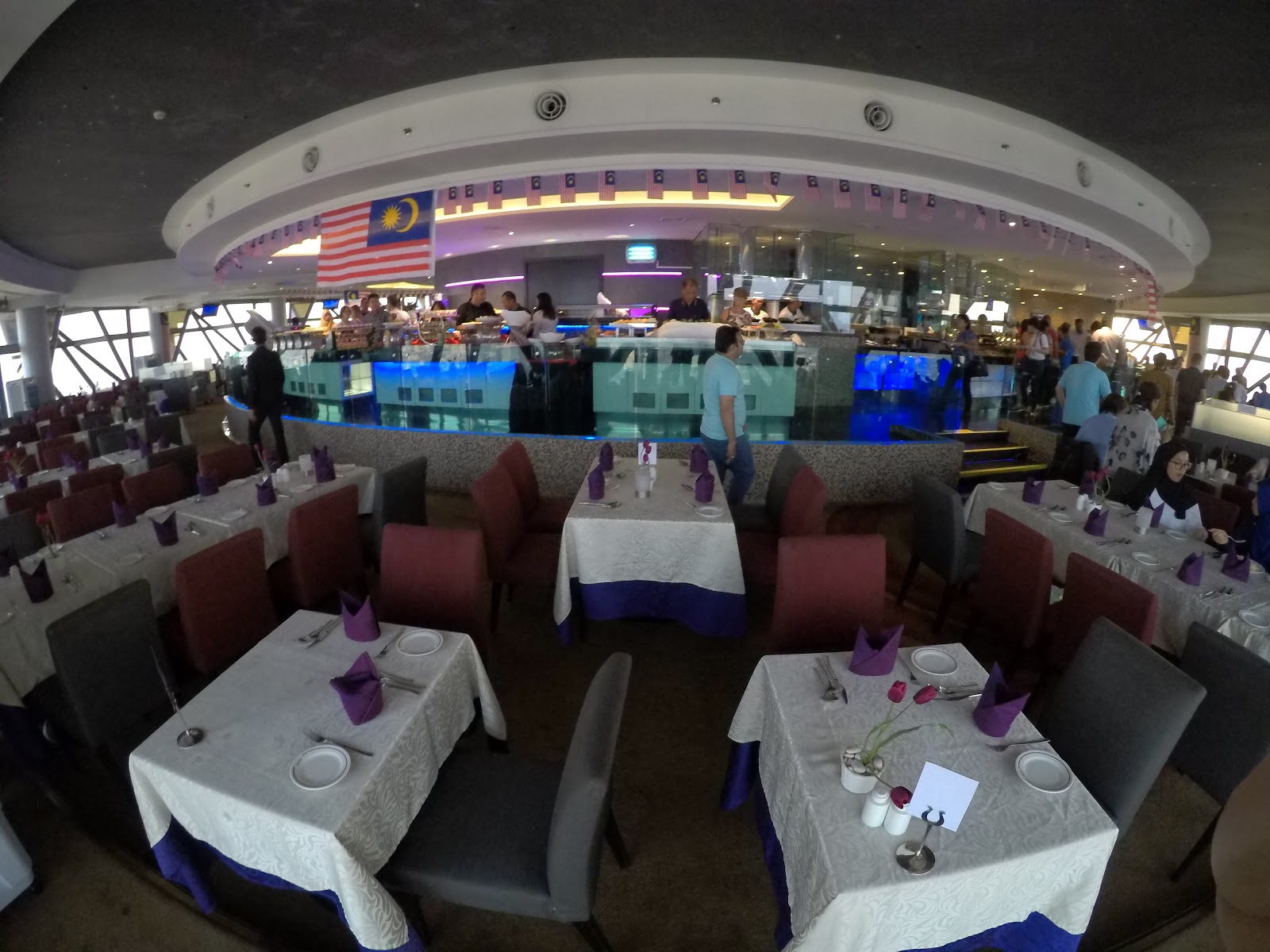 Atmosphere 360 revolving restaurant @ KL Tower