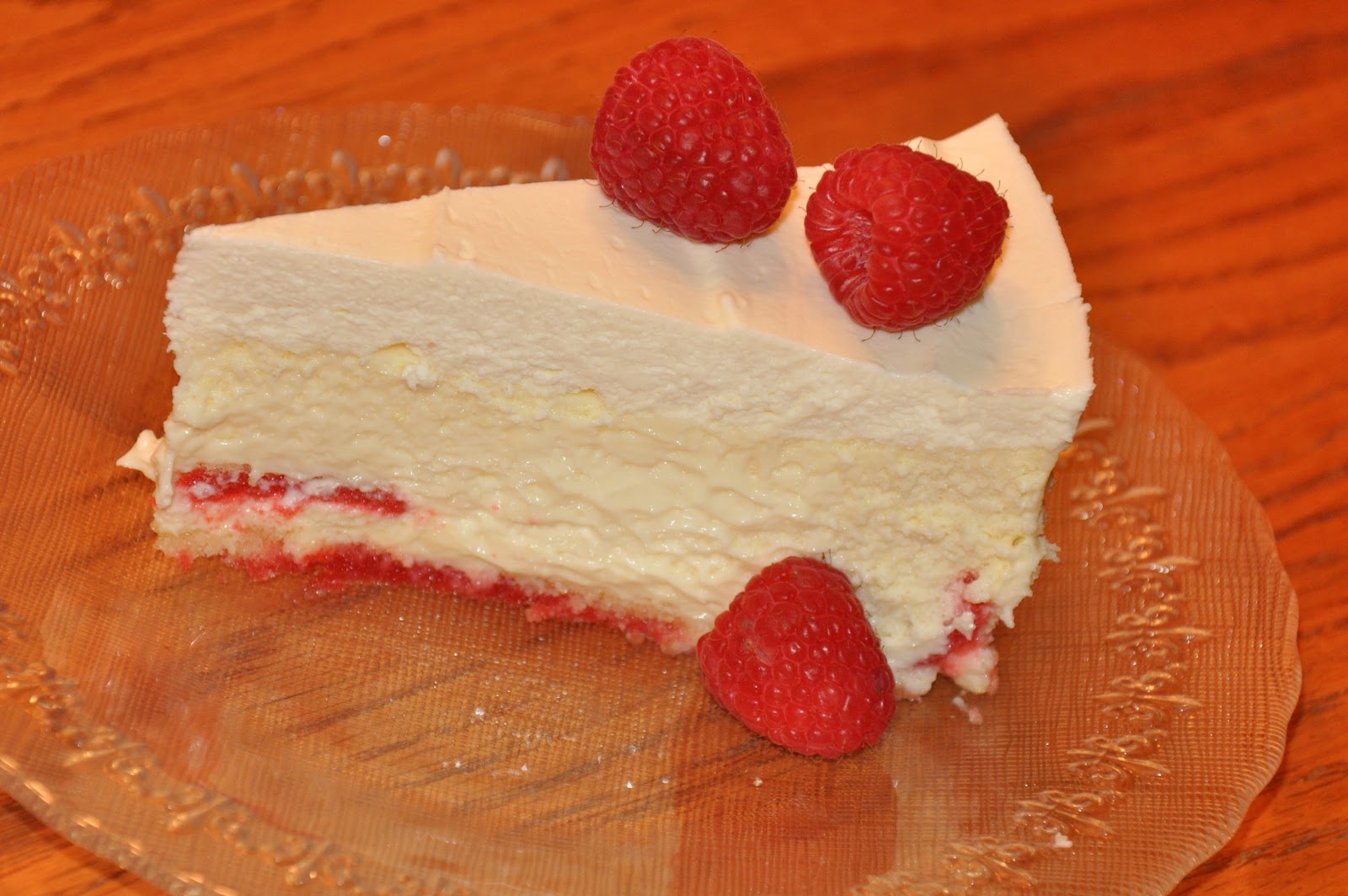 The Changeable Table: Lemon Raspberry Cream Cheesecake