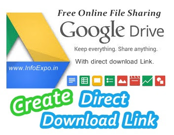 How to Create Direct Download Link for Google Drive Files - InfoExpo.in ...