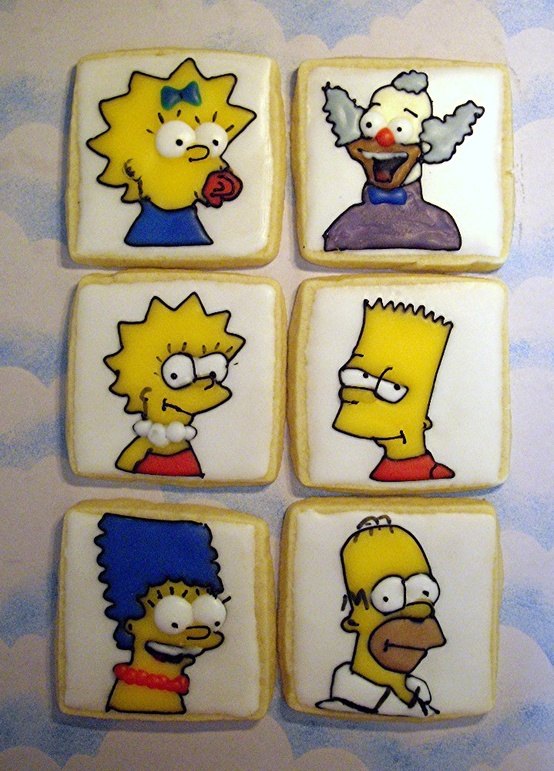 Tartas, Galletas Decoradas y Cupcakes: Paso a Paso The Simpsons