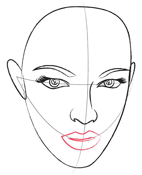 Pencil sketches and drawings: How to Draw a Human Head