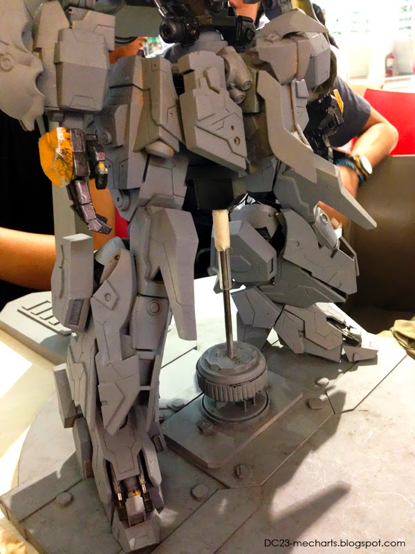 Full Scrap Built Mecha modeling by Mark Bersola - Digital Art