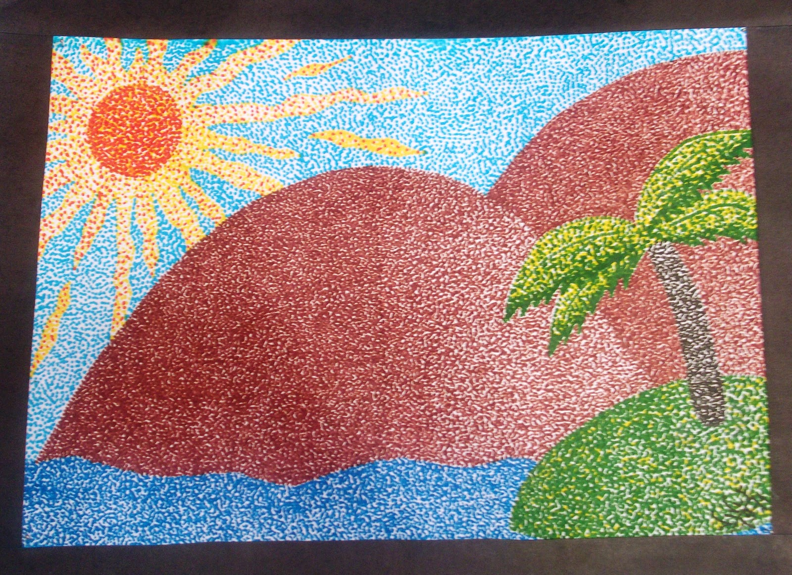 EEB Madre Terezinha Leoni: Pontilhismo