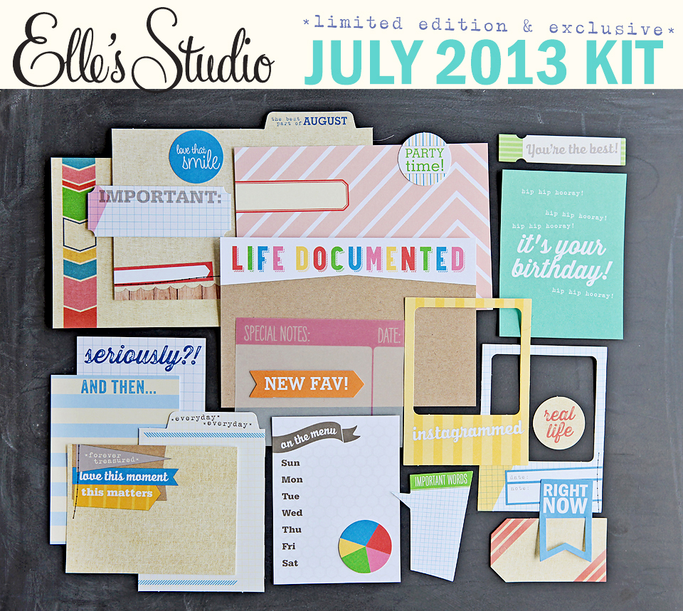 Megan Klauer Design: July Tag Kit Now Available :: Elle's Studio