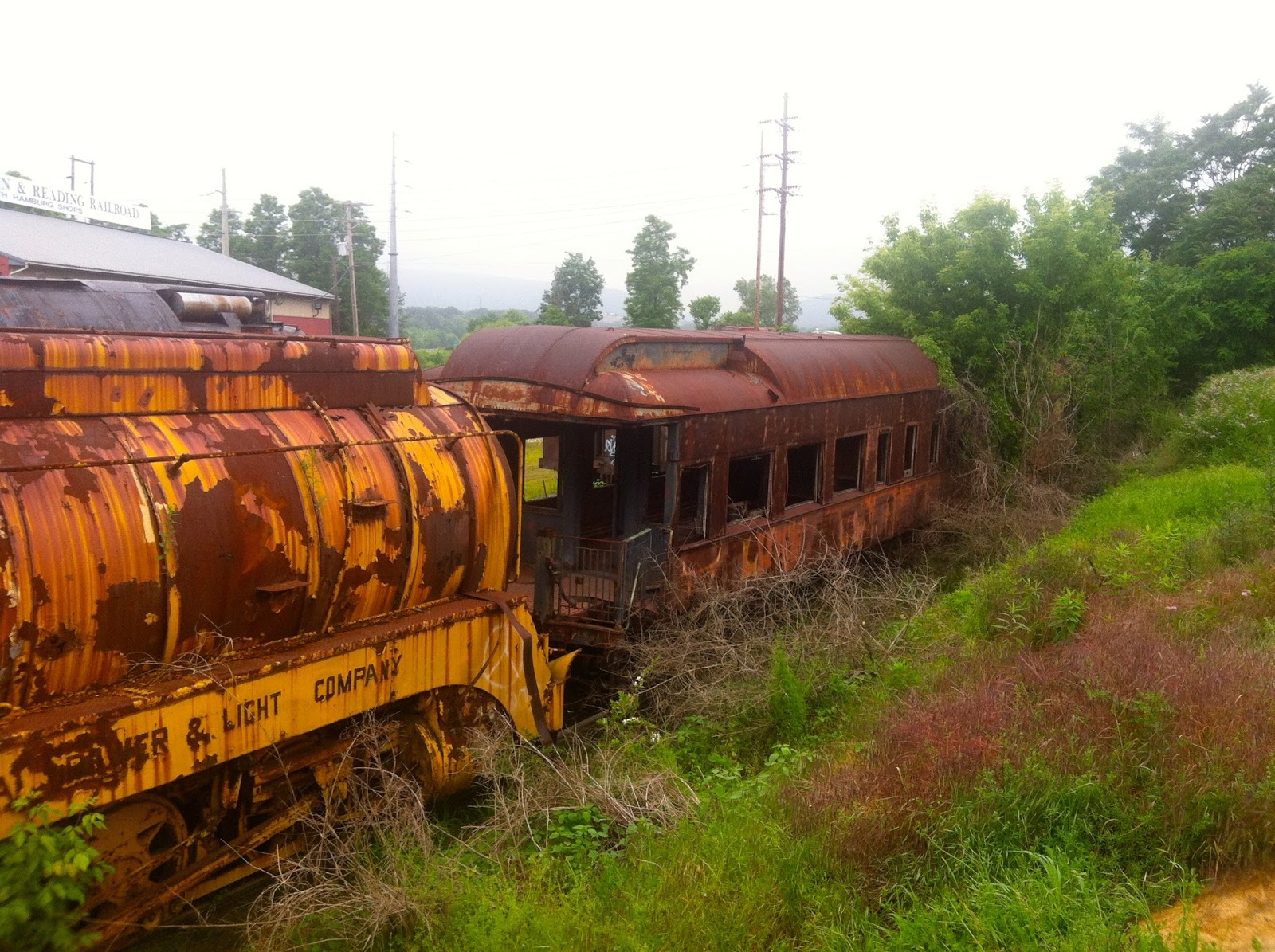 mangozeen: Lost Trains of Hamburg PA