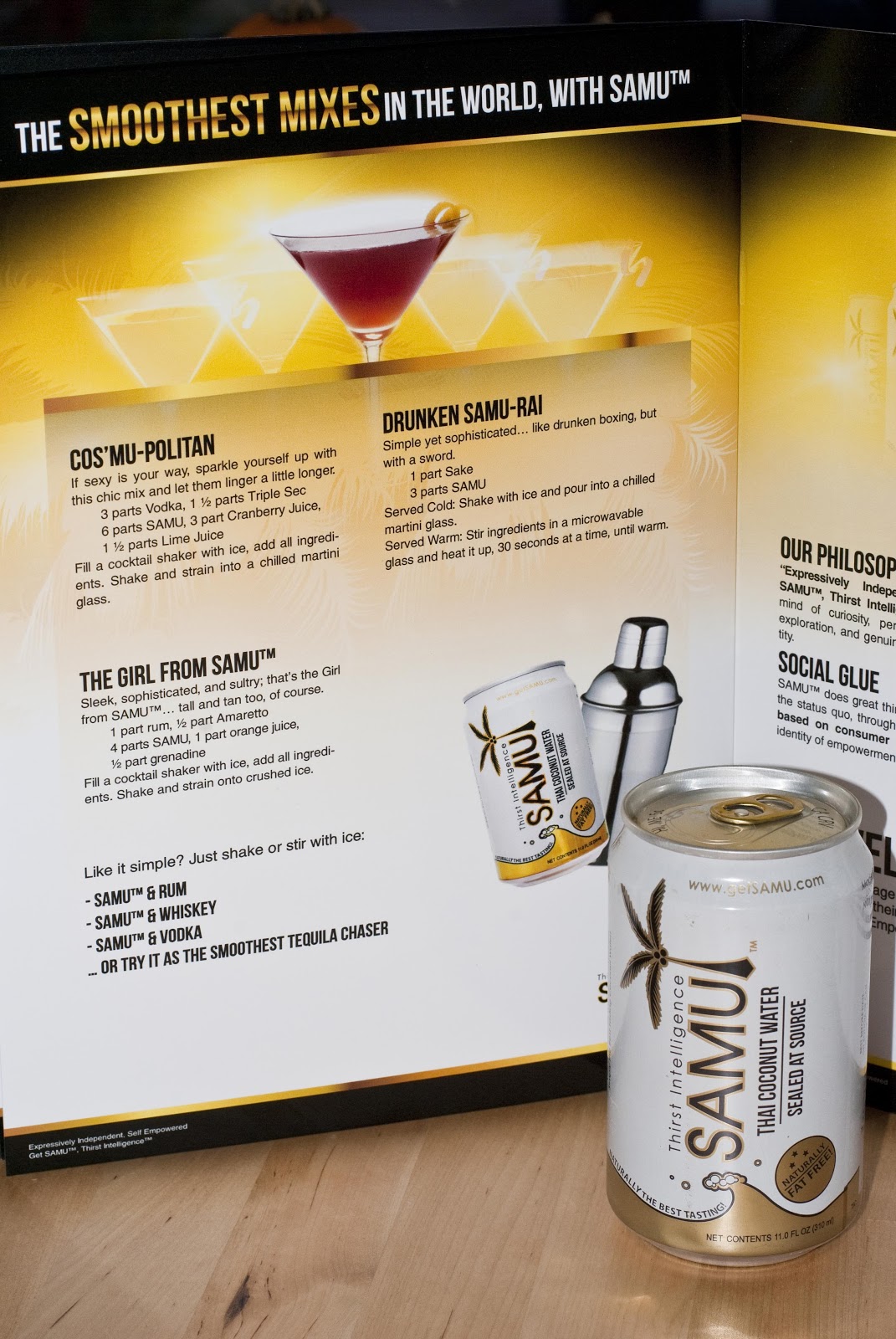 SAMU Thai Coconut Water - A Year of Cocktails