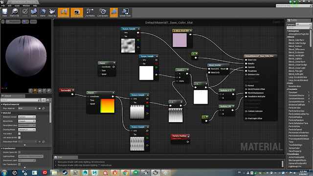 Some Fancy UE4 Material Blueprints