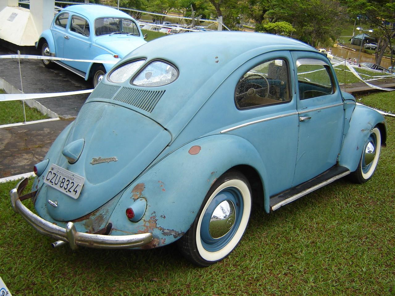 Fusca Classic: Vw - pequeninos, "Split window".