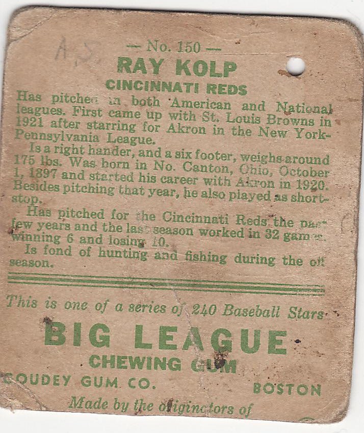 SPOKE BAIT AND THE GAME: THE HISTORY OF BASEBALL CARDS: 1860 to 2011