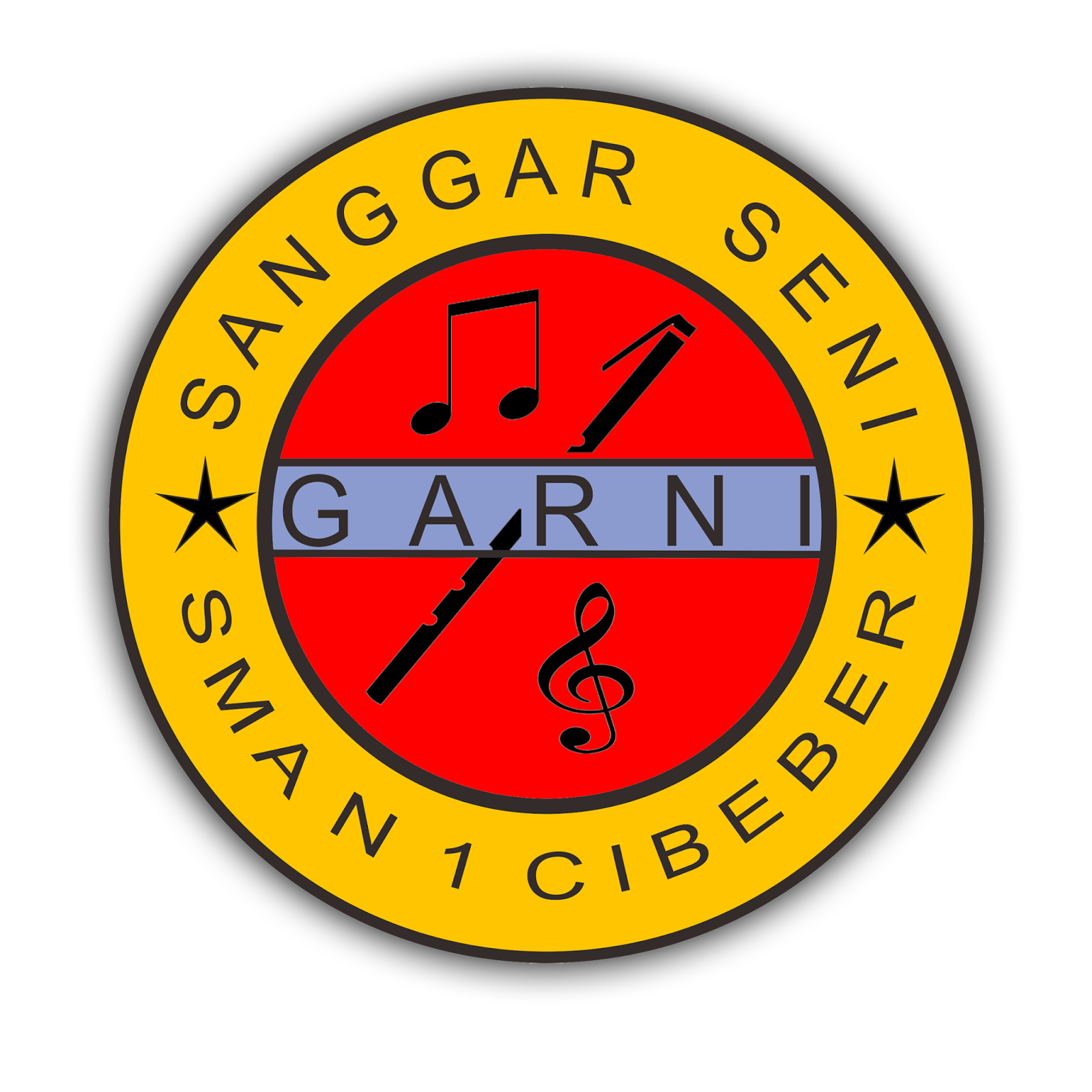 LOGO SANGGAR SENI (GARNI) SMAN 1 CIBEBER - BABEH ENTE