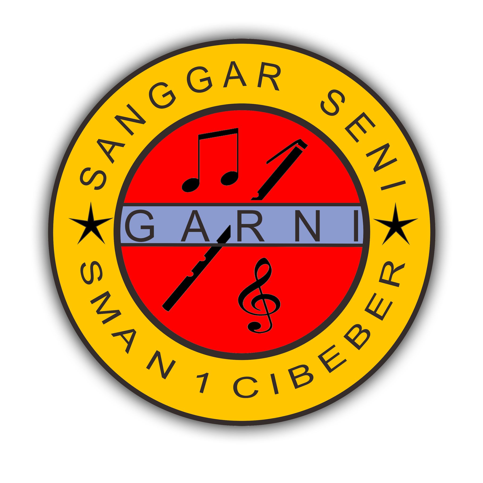 LOGO SANGGAR SENI (GARNI) SMAN 1 CIBEBER - BABEH ENTE