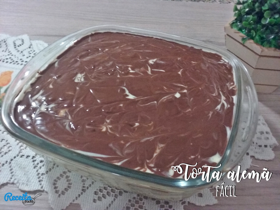 Receitazada: Torta alemã {fácil}