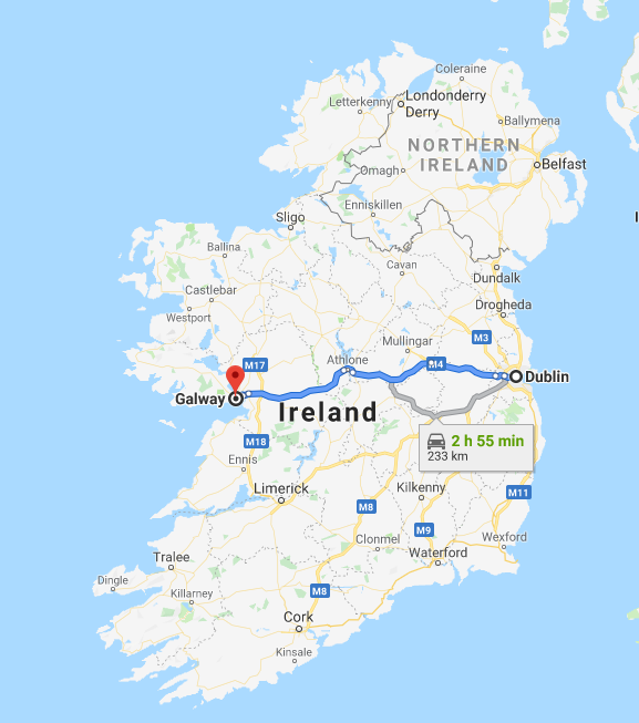 Itinerary- Ireland Trip 9/2019