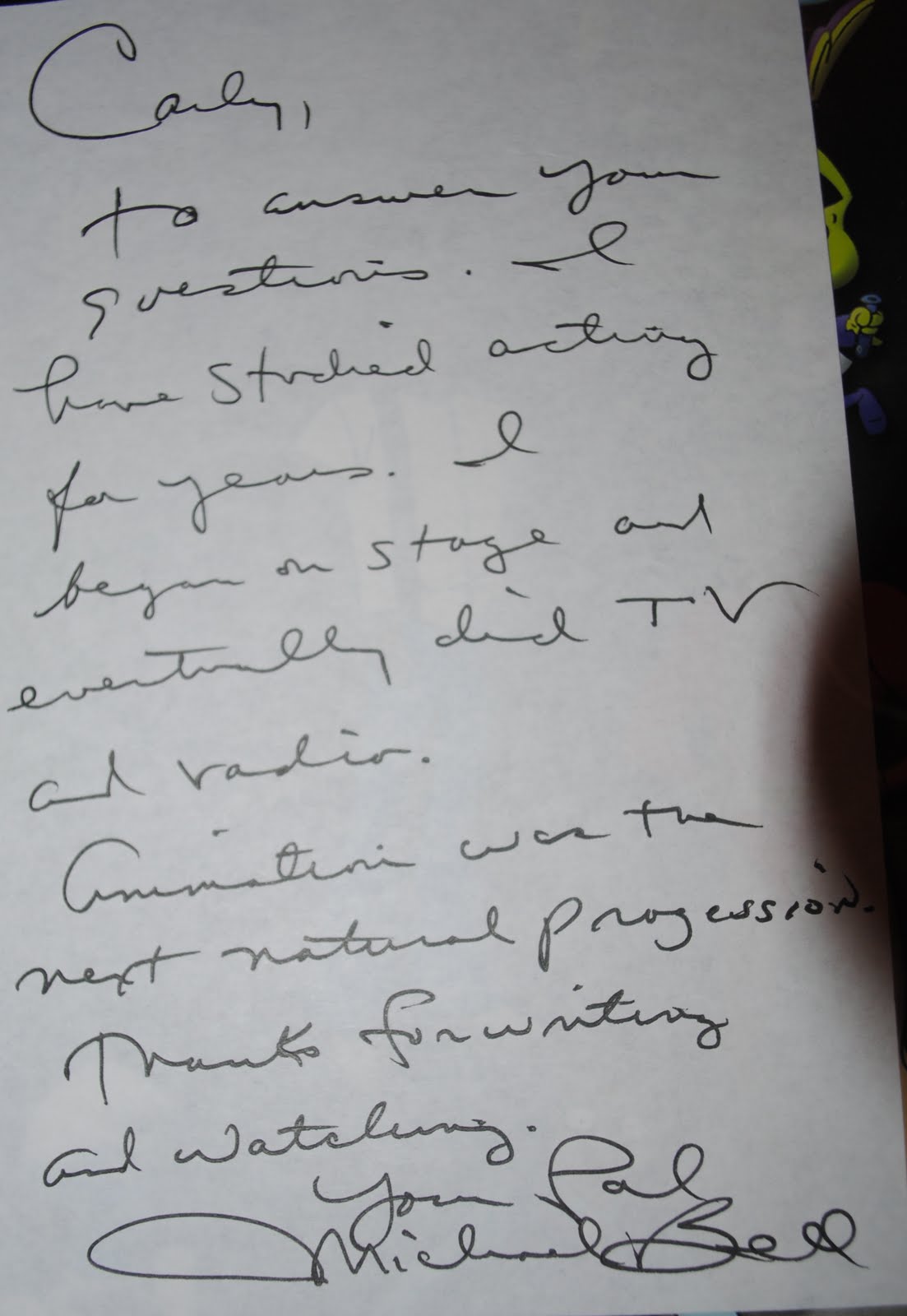 Caput Draconis: Autographs - Actors (Recently Added: TR KNIGHT!)