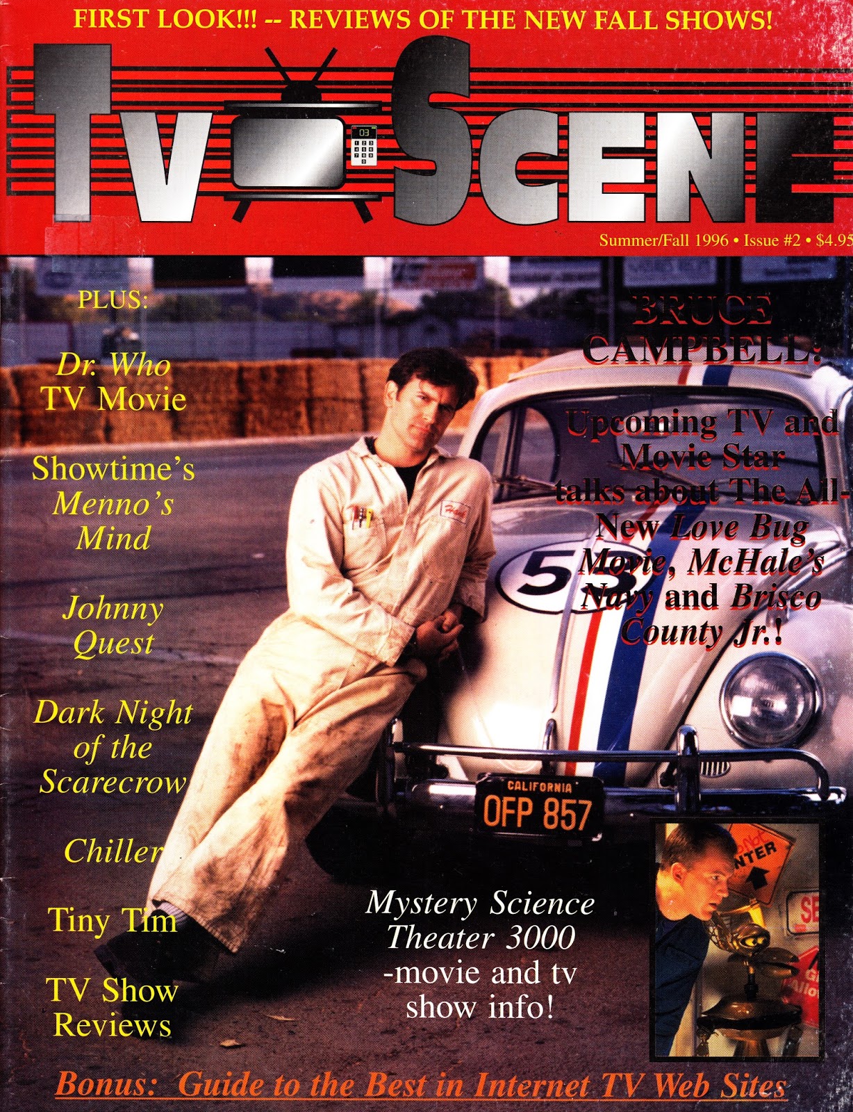 STARLOGGED - GEEK MEDIA AGAIN: 1997: TV SCENE MAGAZINE ISSUE 2