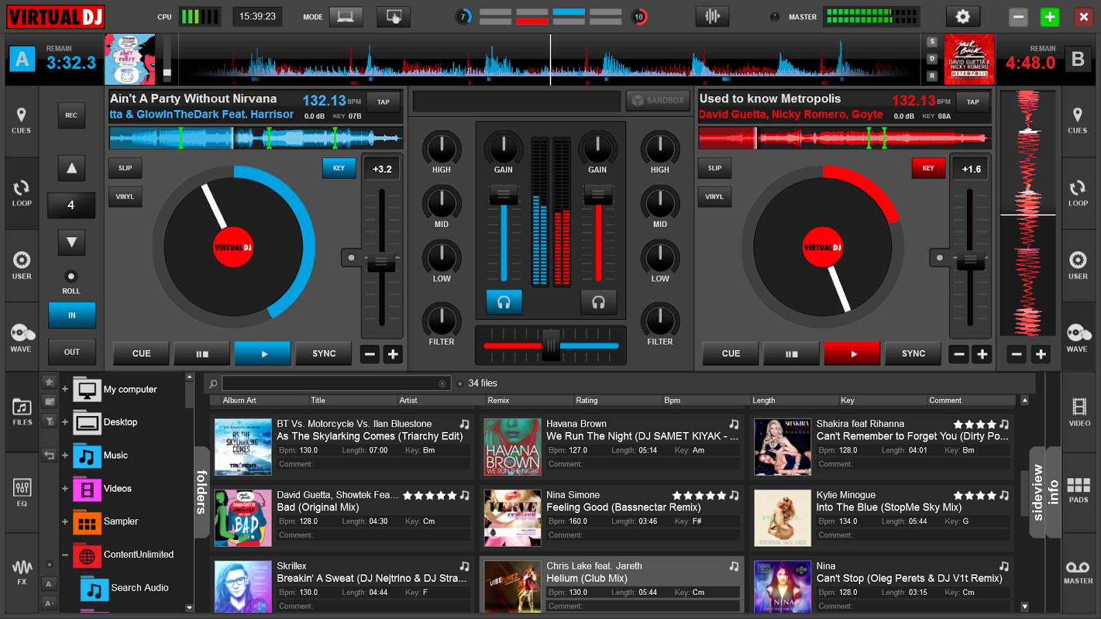 sonido luilamas: NUMARK PARTY MIX DJ CONTROLER