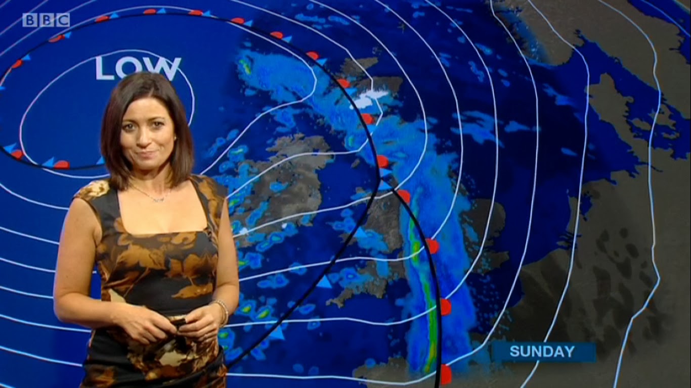 UK Regional News Caps: Clare Nasir - BBC North West Tonight Weather
