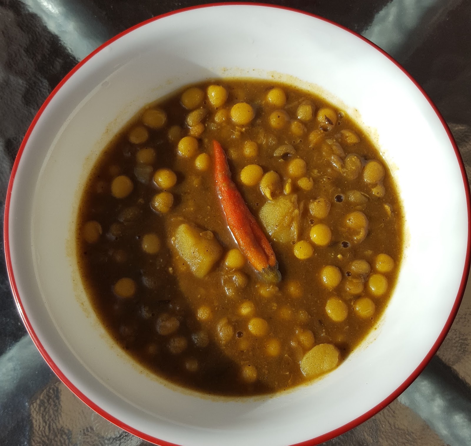 Kitchen With a Purpose: Ghugni Recipe Bengali Style ( No onion No Garlic )