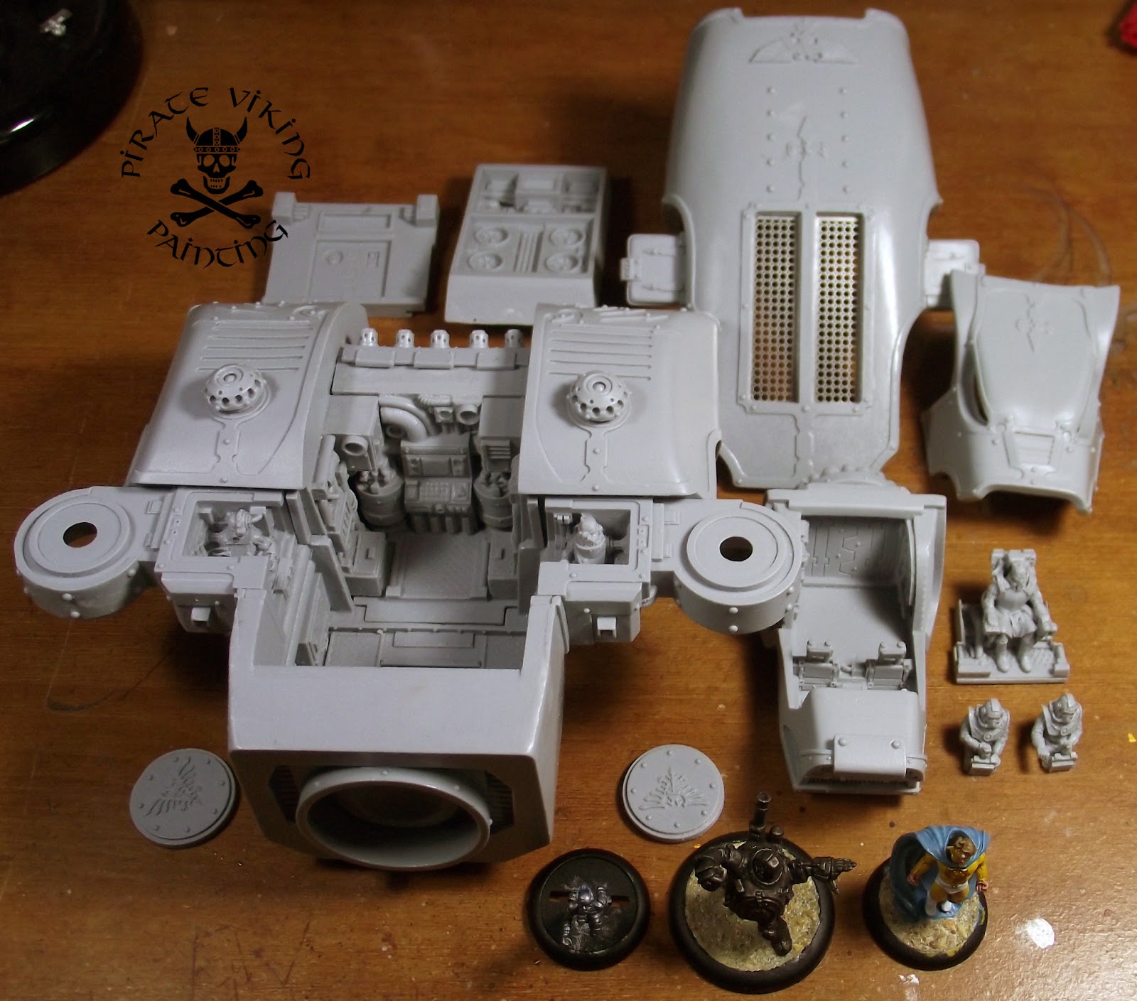 Pirate Viking Painting: Working with resin (What Forgeworld don't tell you)