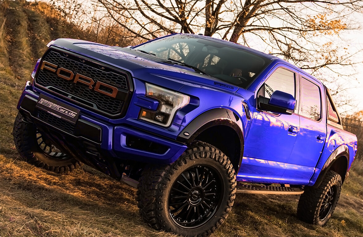 Blue Ford Raptor Wallpaper