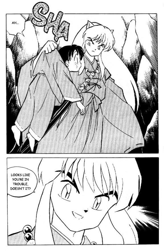 Manga Snark: Inuyasha Manga: 025 The Flesh-Eating Mask