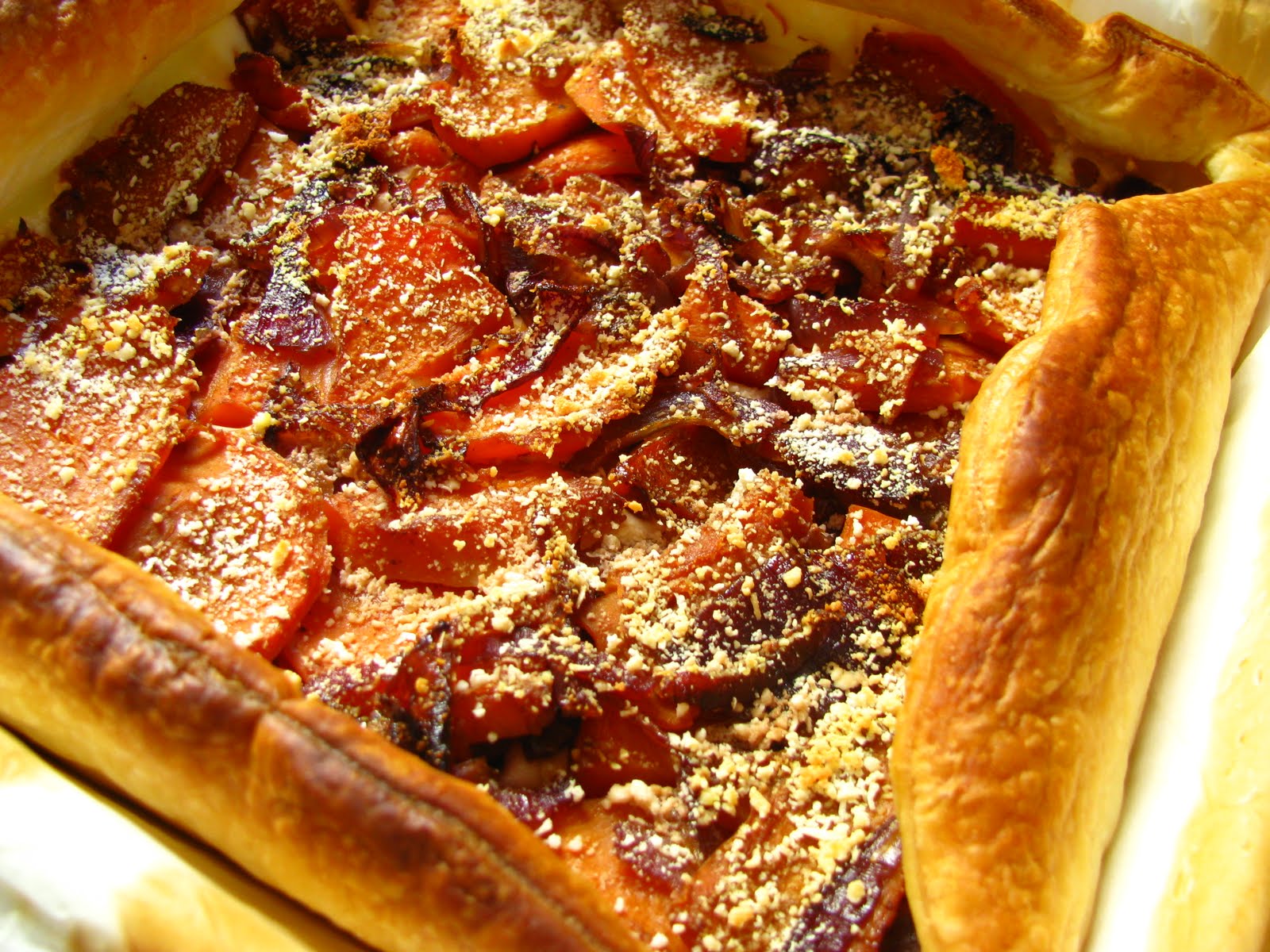 Torta rossa di cipolle e zucca alla birra da Il rifugio di Zia ...