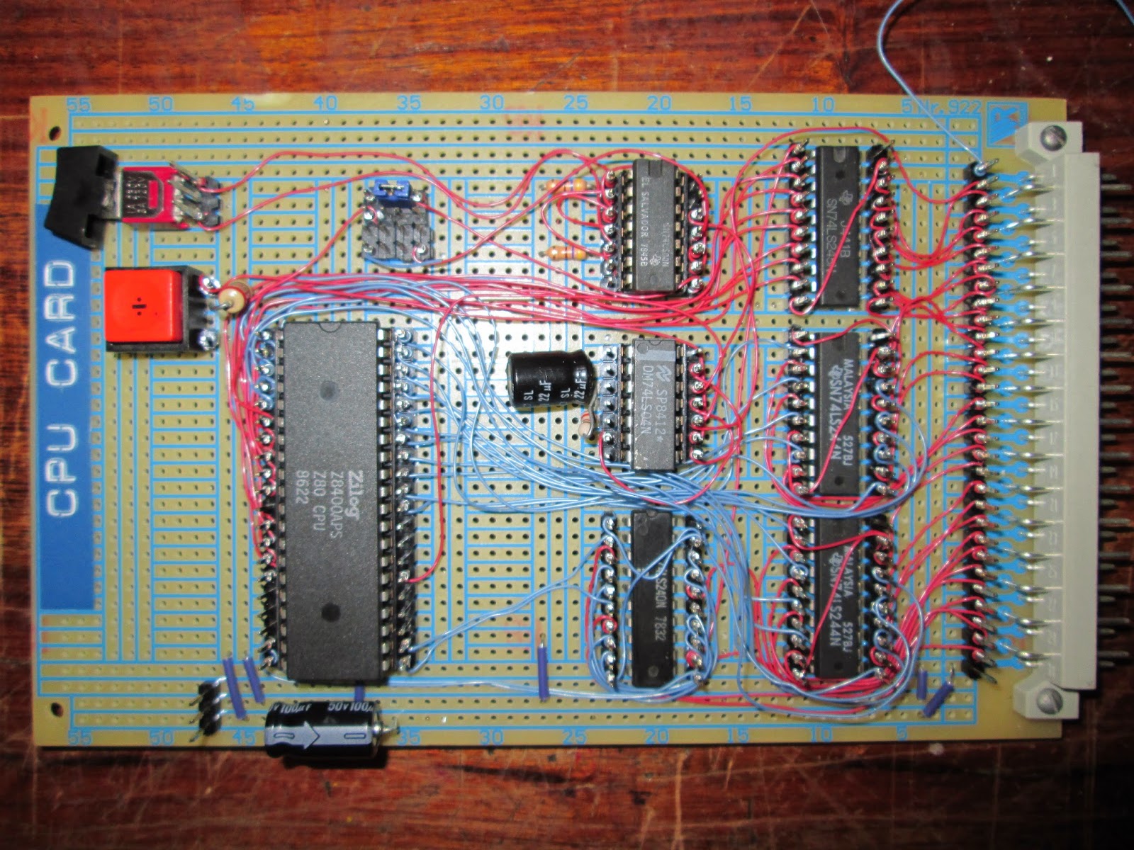 Wirewrapping on the cheap - pin headers. - Page 1