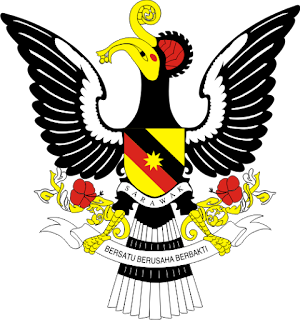Logo dan Bendera Negeri Sarawak - Persekutuan Tanah Melayu (Malaysia ...