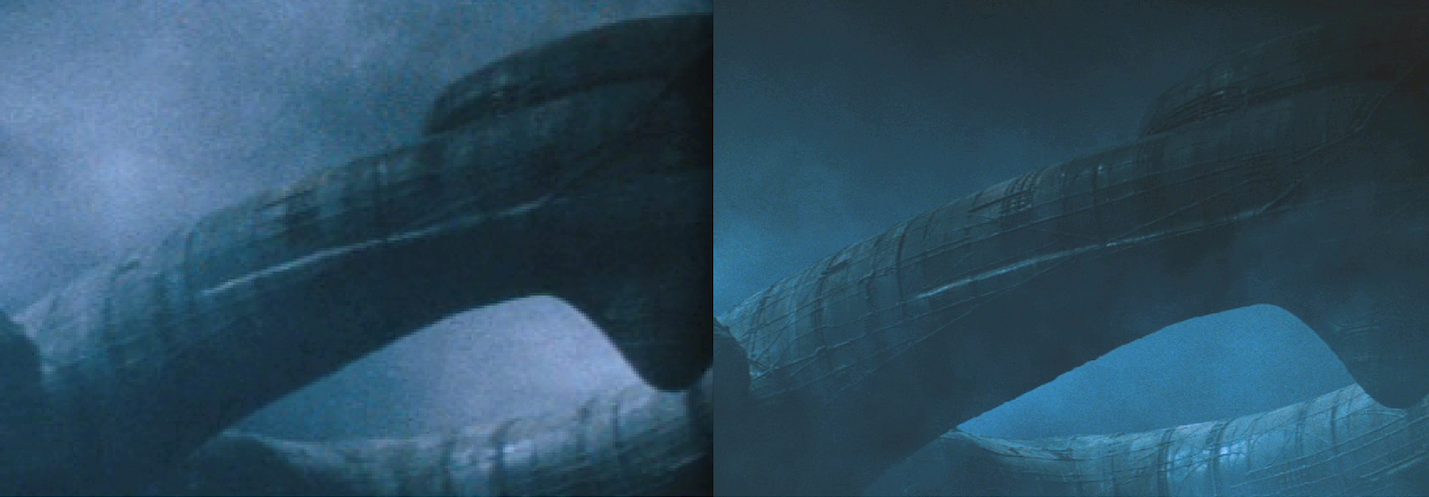 The Alien series and Prometheus stereograms: The Derelict in Alien