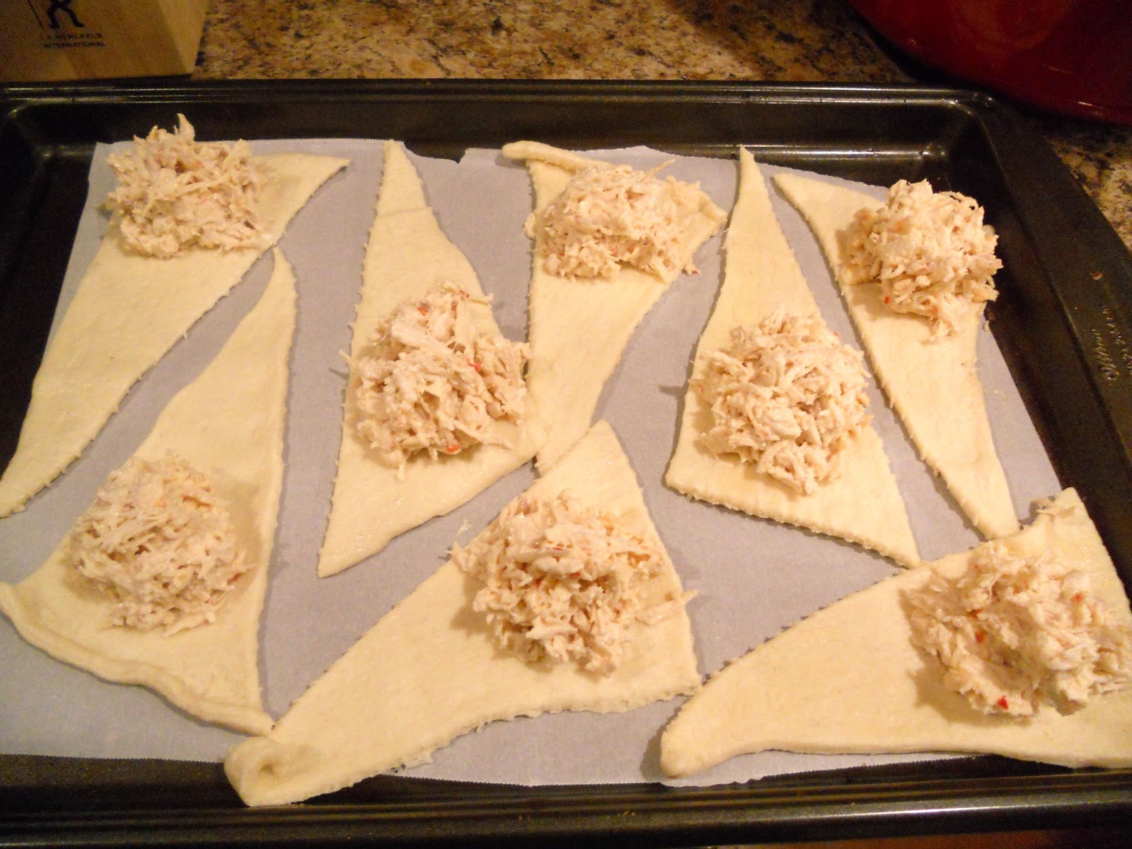 Delicious Dishes : Tasty Chicken Pockets