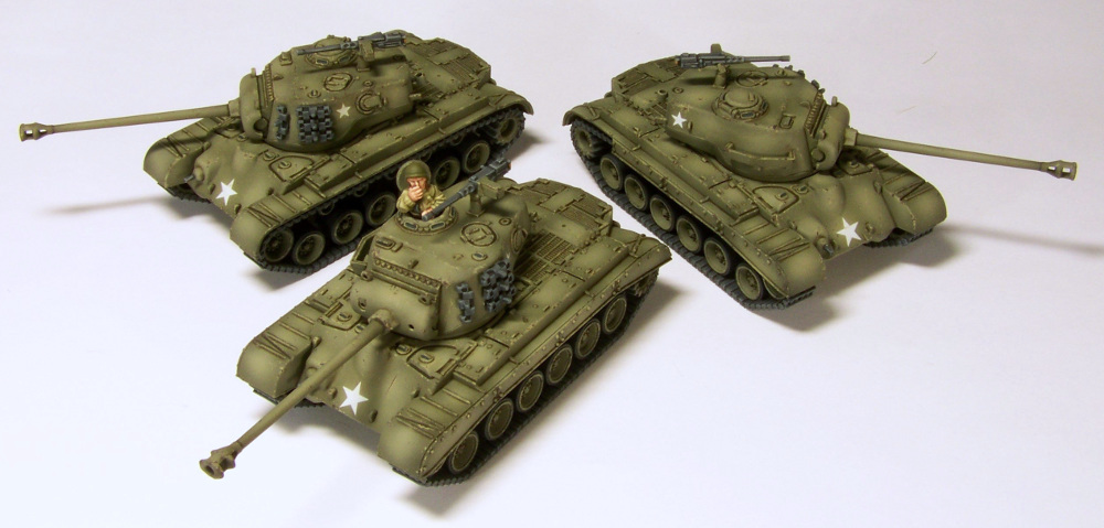 Crac des Chevaliers: M26 Pershings