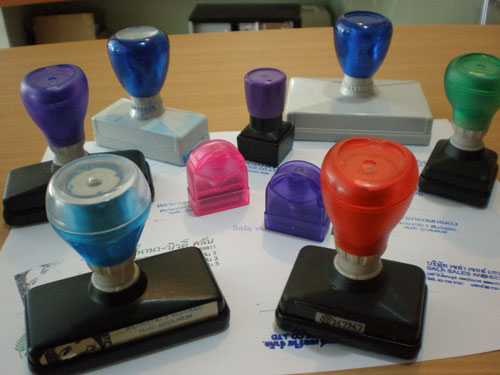 Cop Getah Berkualiti - Quality Pre-Ink Stamp: Cop getah pre-ink berkualiti