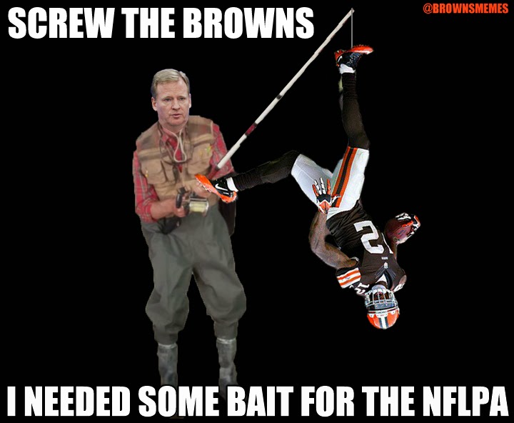 @BrownsMemes: TIME TO PUT THE NAIL IN ROGER GOODELL'S COMMISSIONER COFFIN