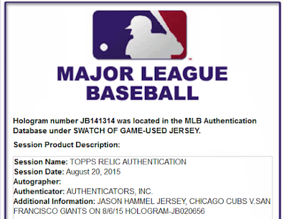 Waiting 'til Next Year...: Testing Out MLB's Authentication Program
