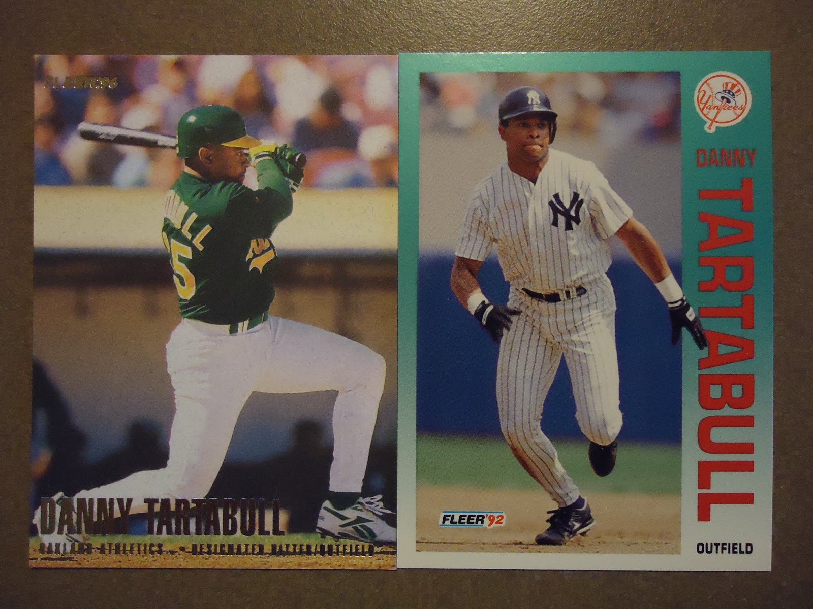 Baseball Cards in Oz: Danny Tartabull - A Quick Look...