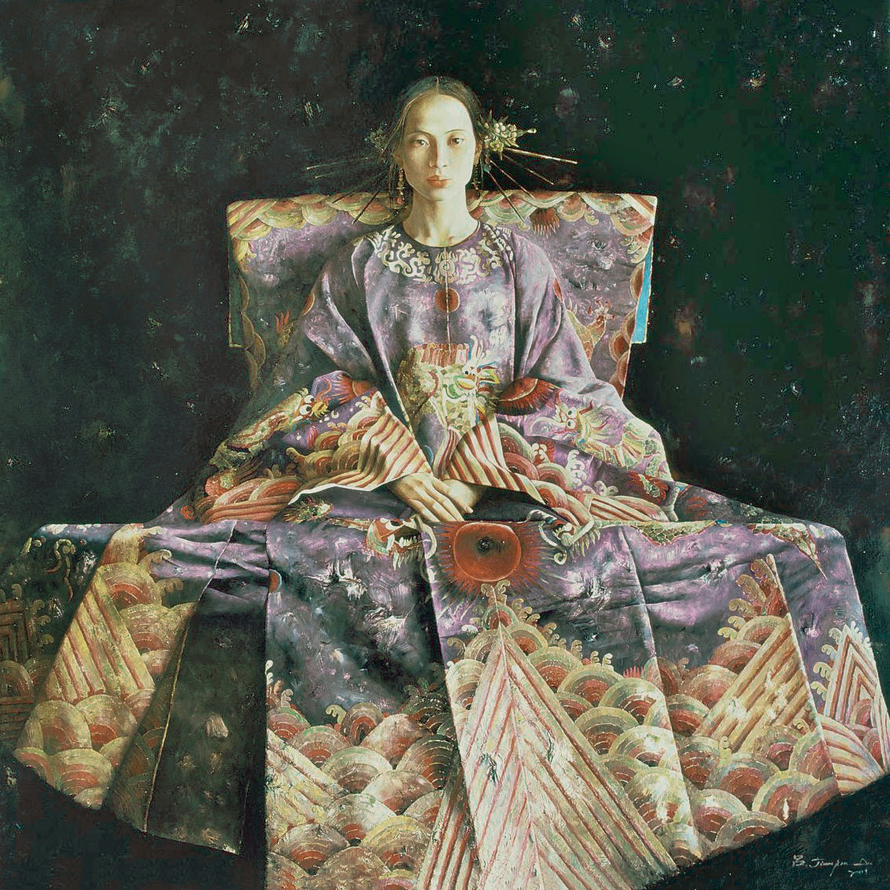 Art-Monie: Lu Jian Jun" peintre chinois"