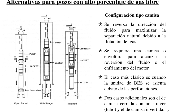 PETROLEROSEC: CURVA DE UNA BOMBA BES - BLOQUEO POR GAS