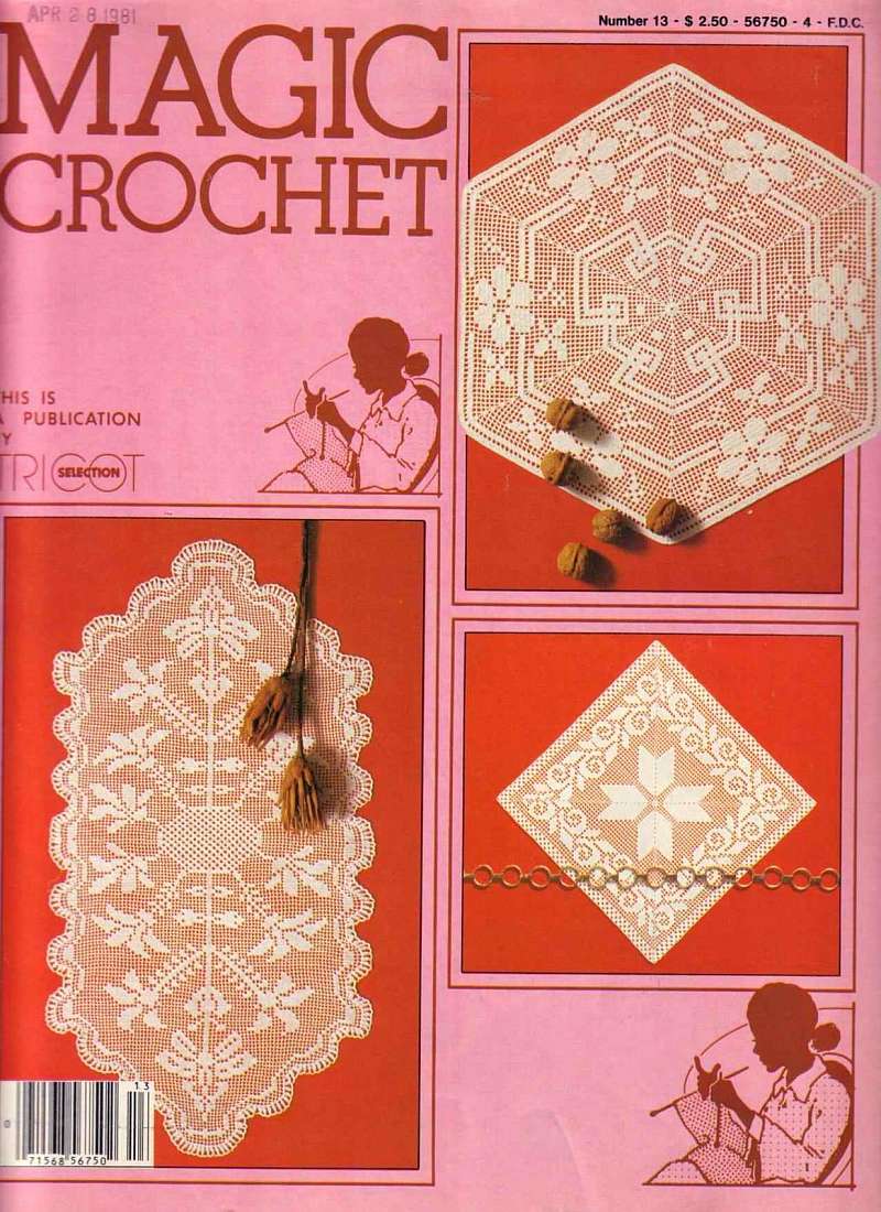 Magic Crochet No. 13 ~ Free Crochet Patterns