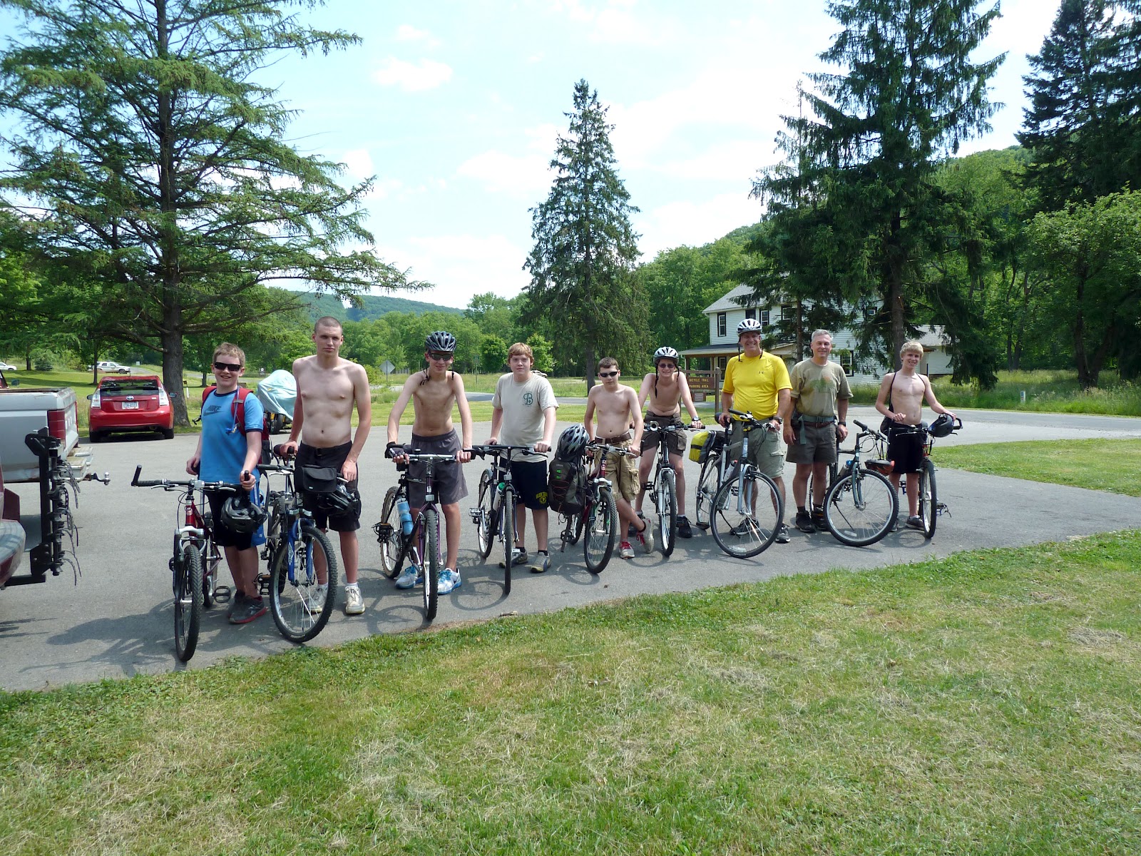 Conno Troop 482 News: Troop 482 "Keeps on Rollin" Toward Cycling Merit ...