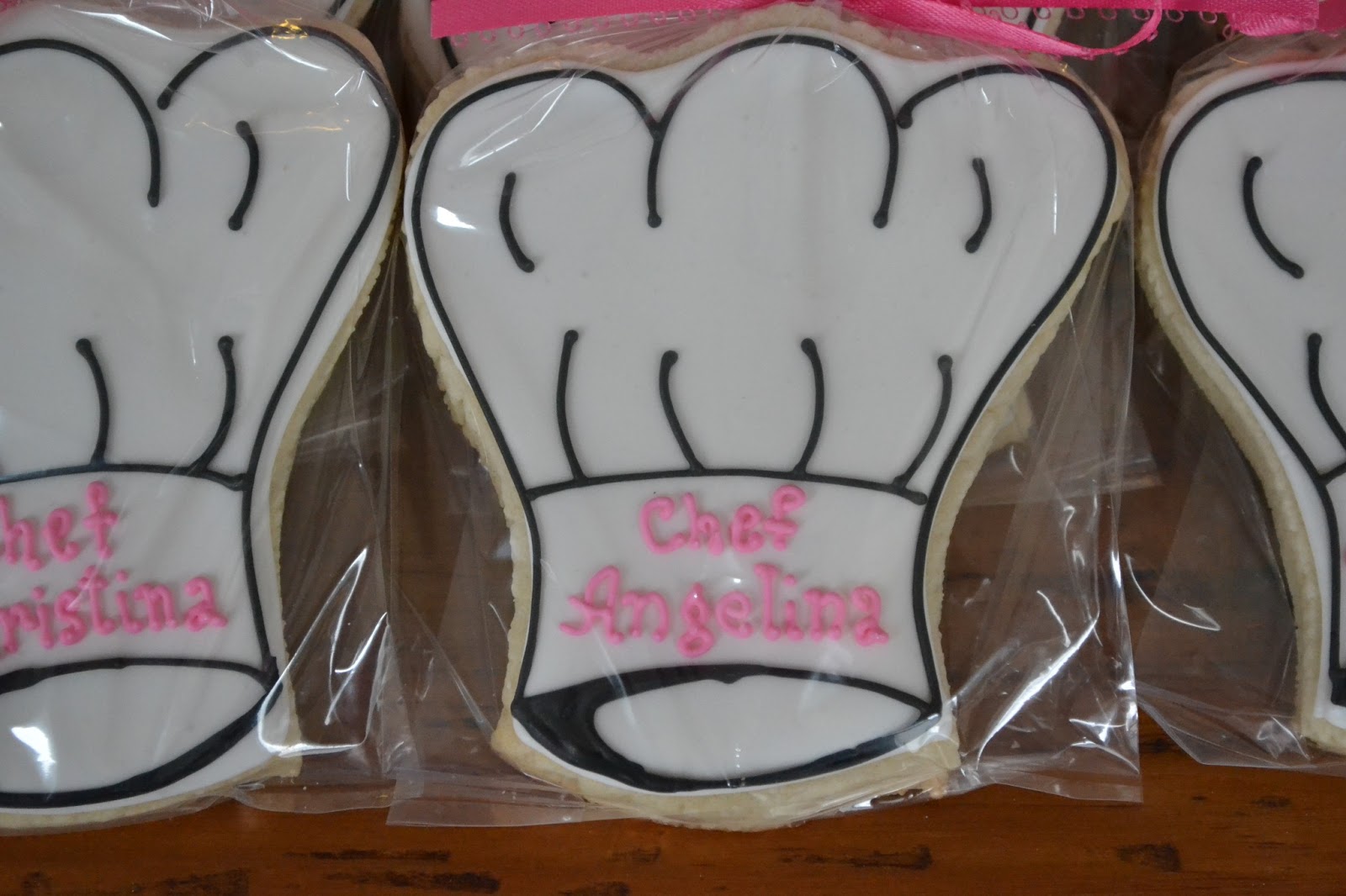 jackandy cookies: Chef Hat Cookie Favors