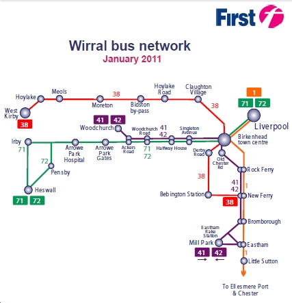 Public Transport Experience: Brian's Birkenhead, Blacon & Bromborough ...