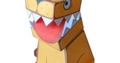 Bulldog Paper Toy | Paperized Crafts